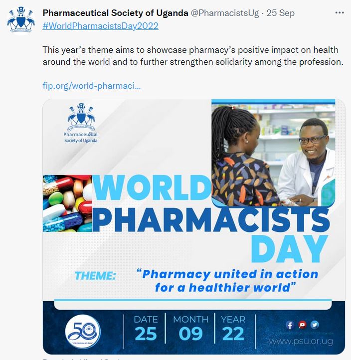 World Pharmacists Day - FIP - International Pharmaceutical Federation